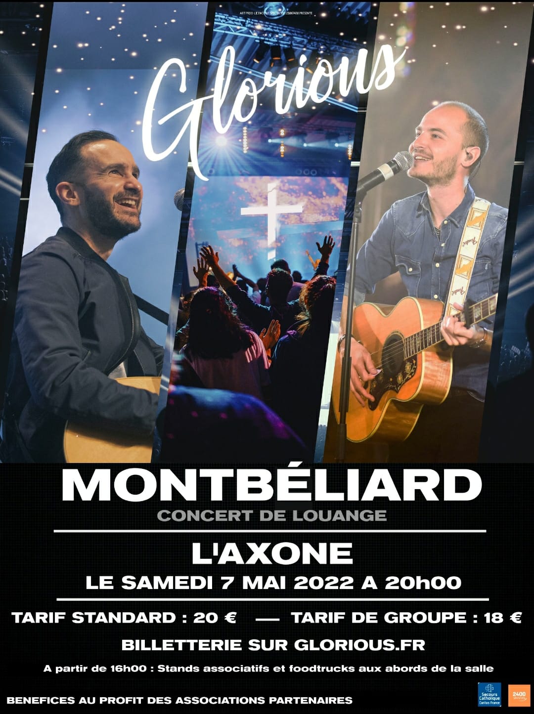 Glorious en concert à l'Axone 7 mai 2022 - Doyenné de Belfort